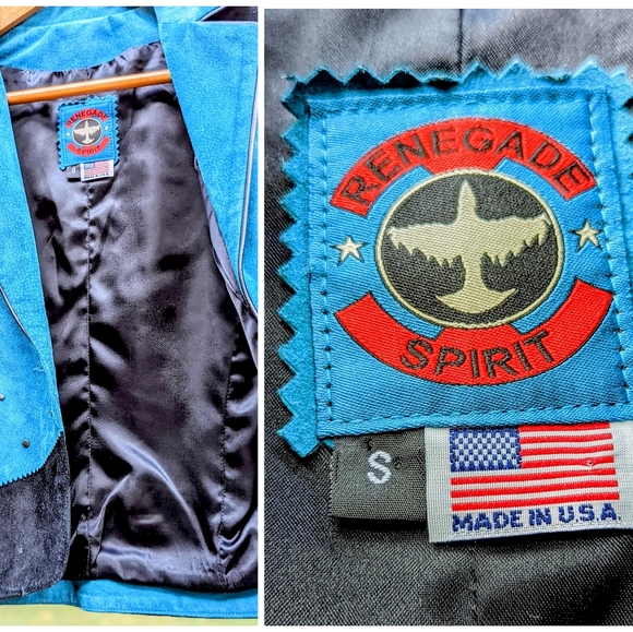 Renegade Spirit | Jackets & Coats | Vintage Studded Suede Leather ...